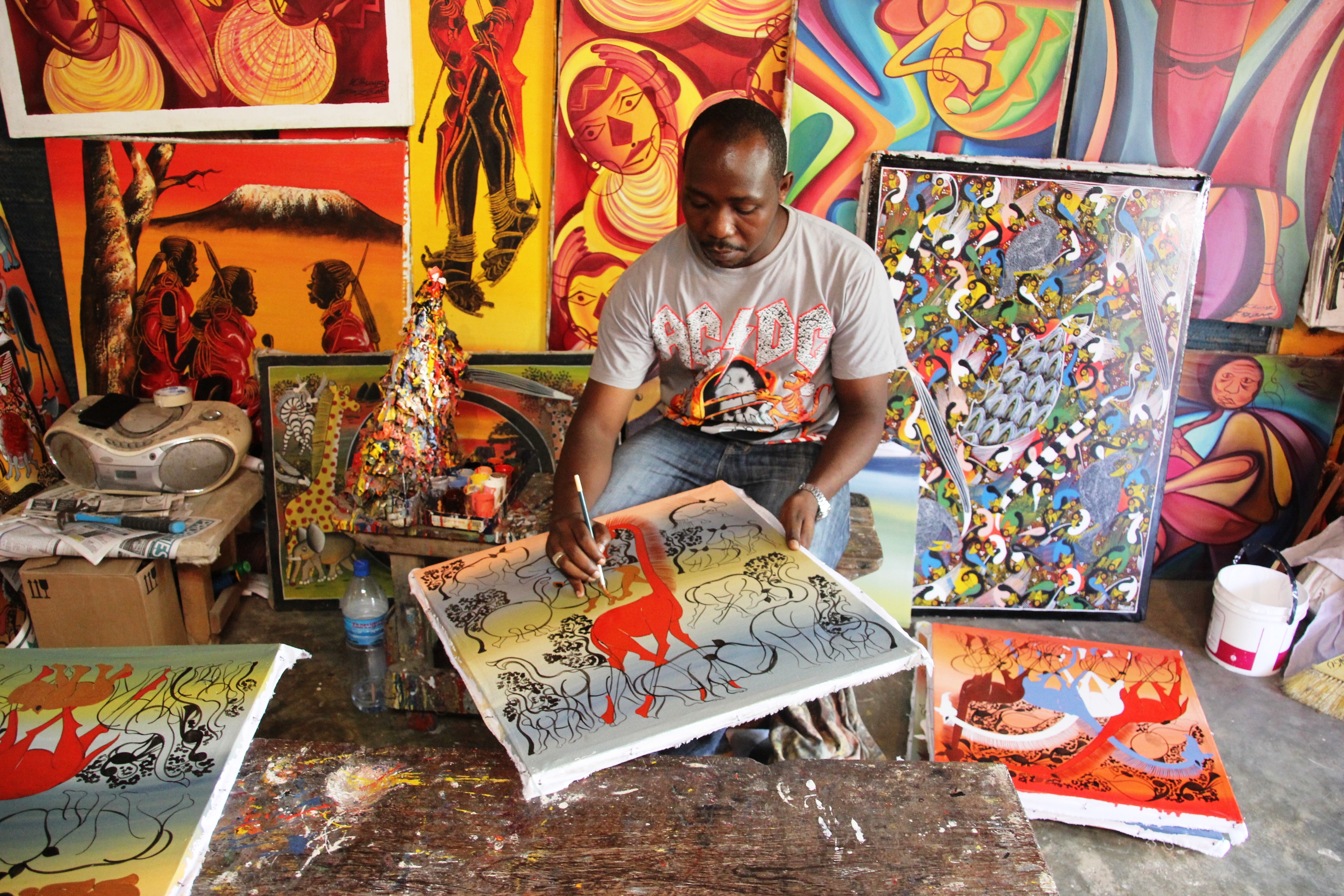 Famous African Paintings